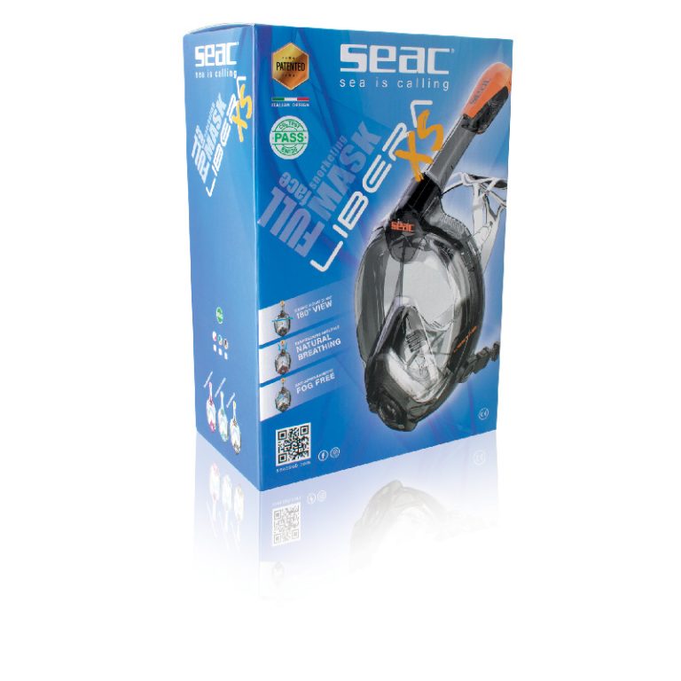 Seac Snorkel Full Face Mask – Libera – aquadivers.co.za